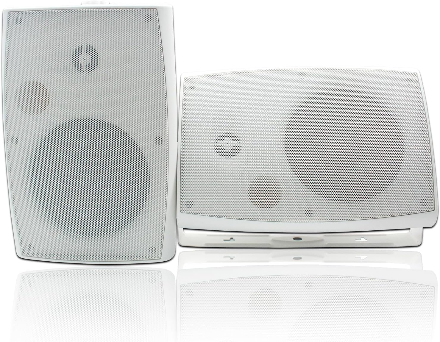 Amazon.com: STUDIOFINIX 6.5 Inch 400W Outdoor Bluetooth Speakers Waterproof Wired, Wall Mount ...