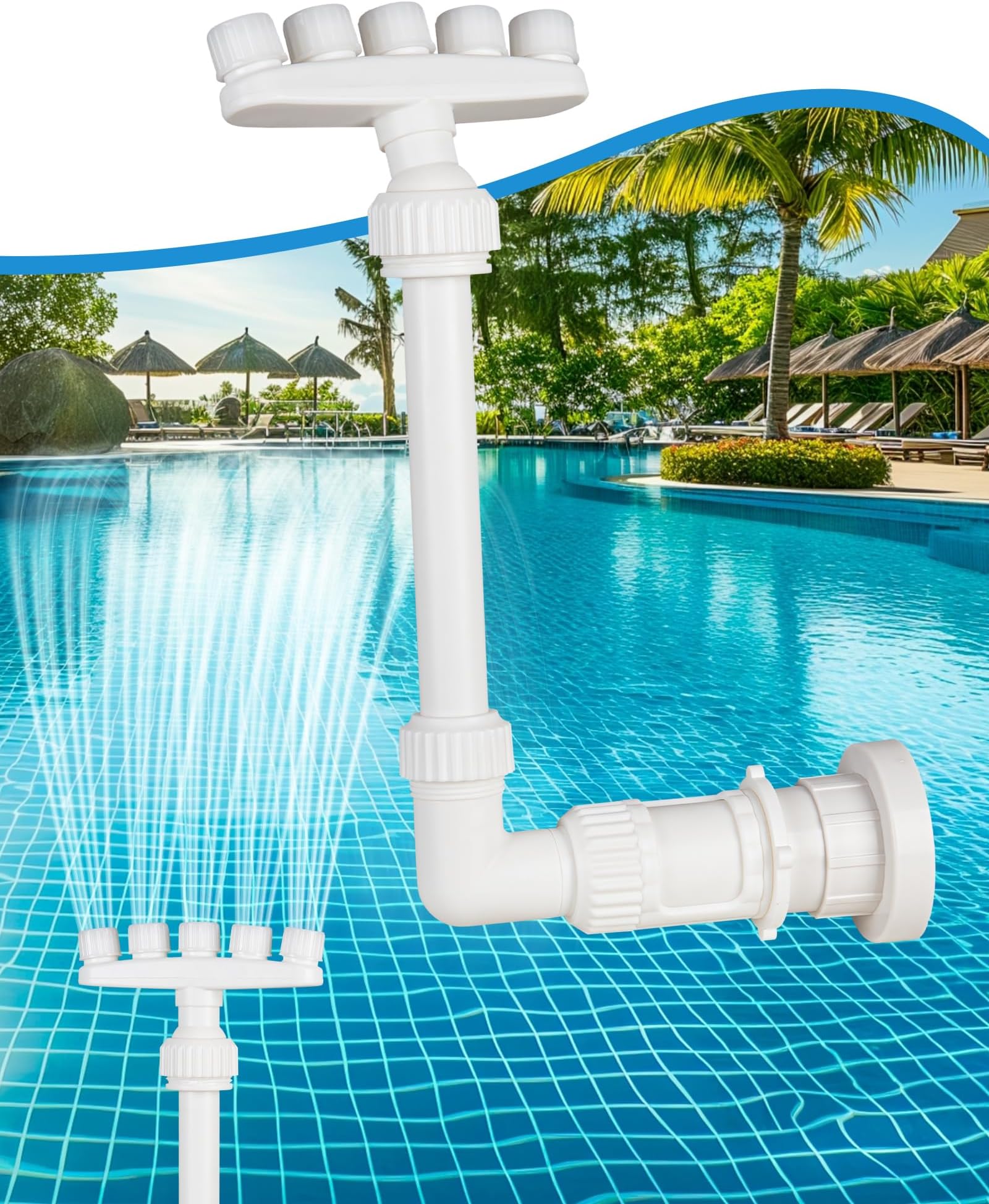 Amazon.com: Pool Cooler & Pool Fountains for Above and In-ground Pools ...