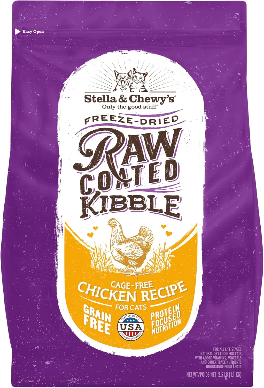 Stella & Chewy's Croquettes pour chat Raw Coated Premium - Sans ...