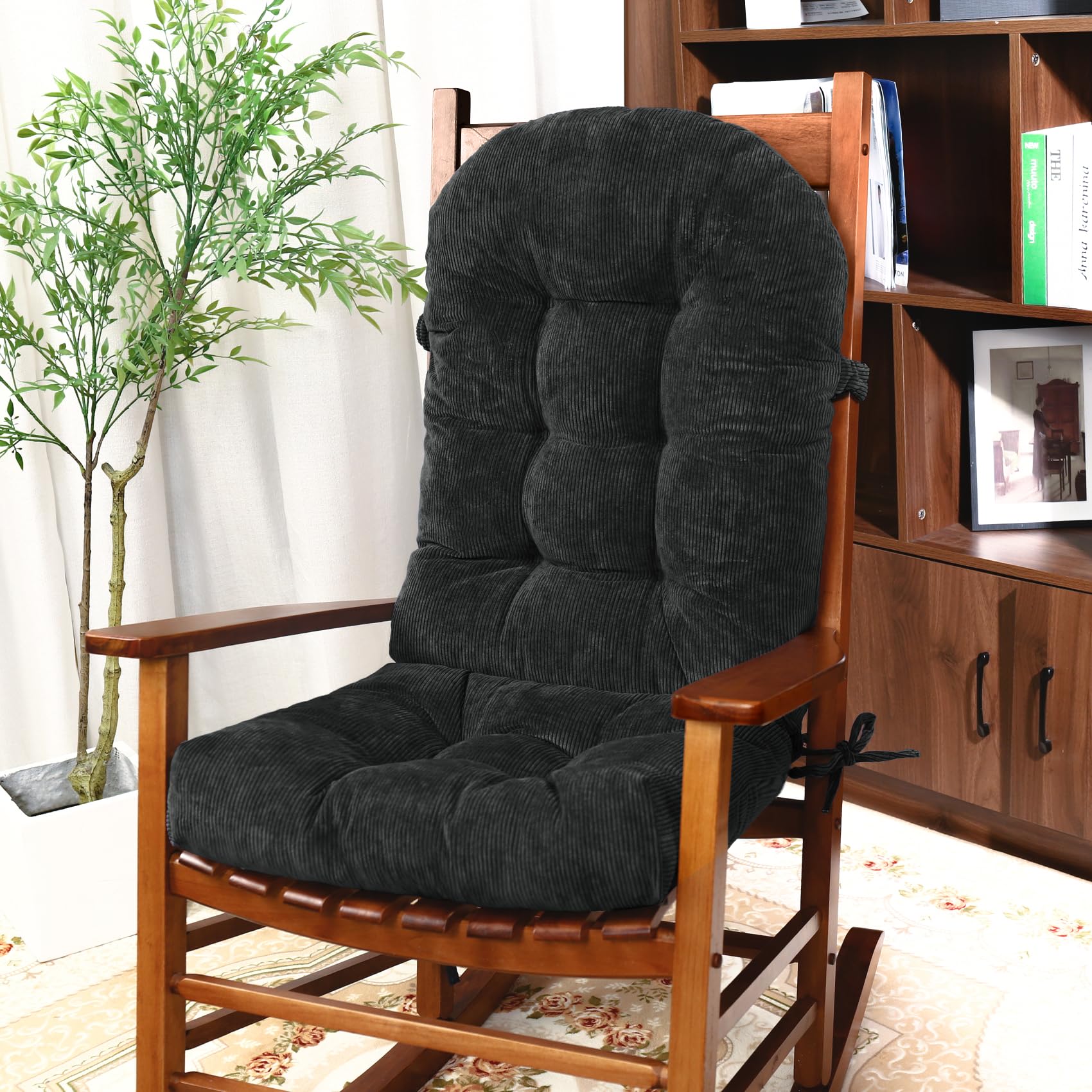 Amazon.com: Focuprodu Rocking Chair Cushions 44x19.Thick/Comfortable ...