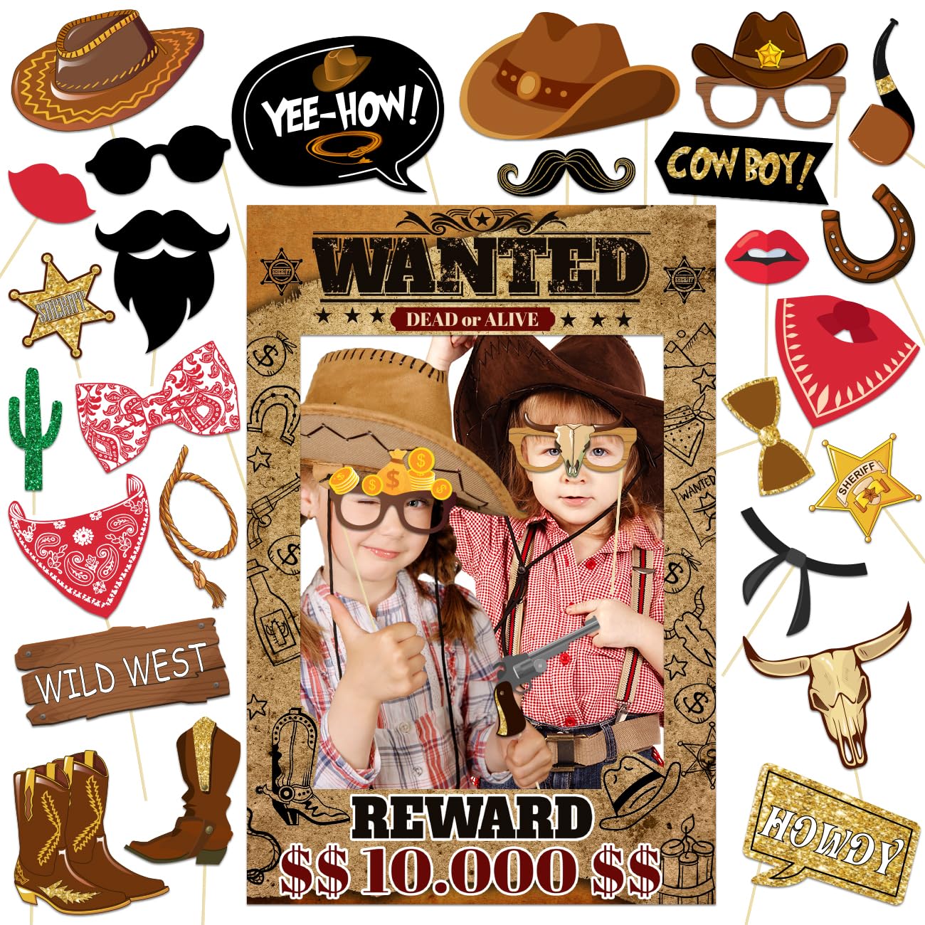 Cowboy Frame Sensitive Cowboy Acrylic Prints, Photos Prints On Metal