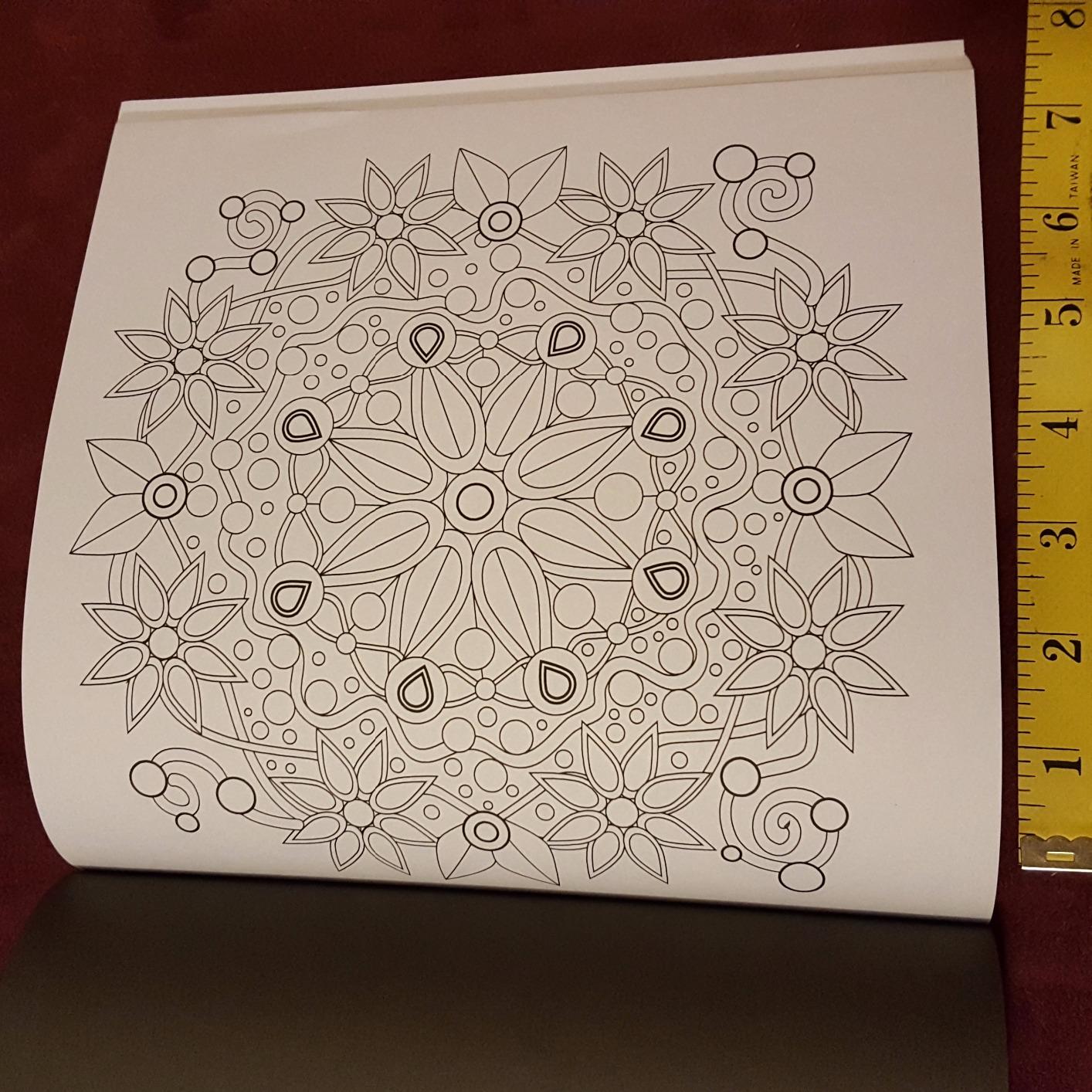 Mandalas for Beginners Adult Coloring Book: An Adult Coloring Book With ...