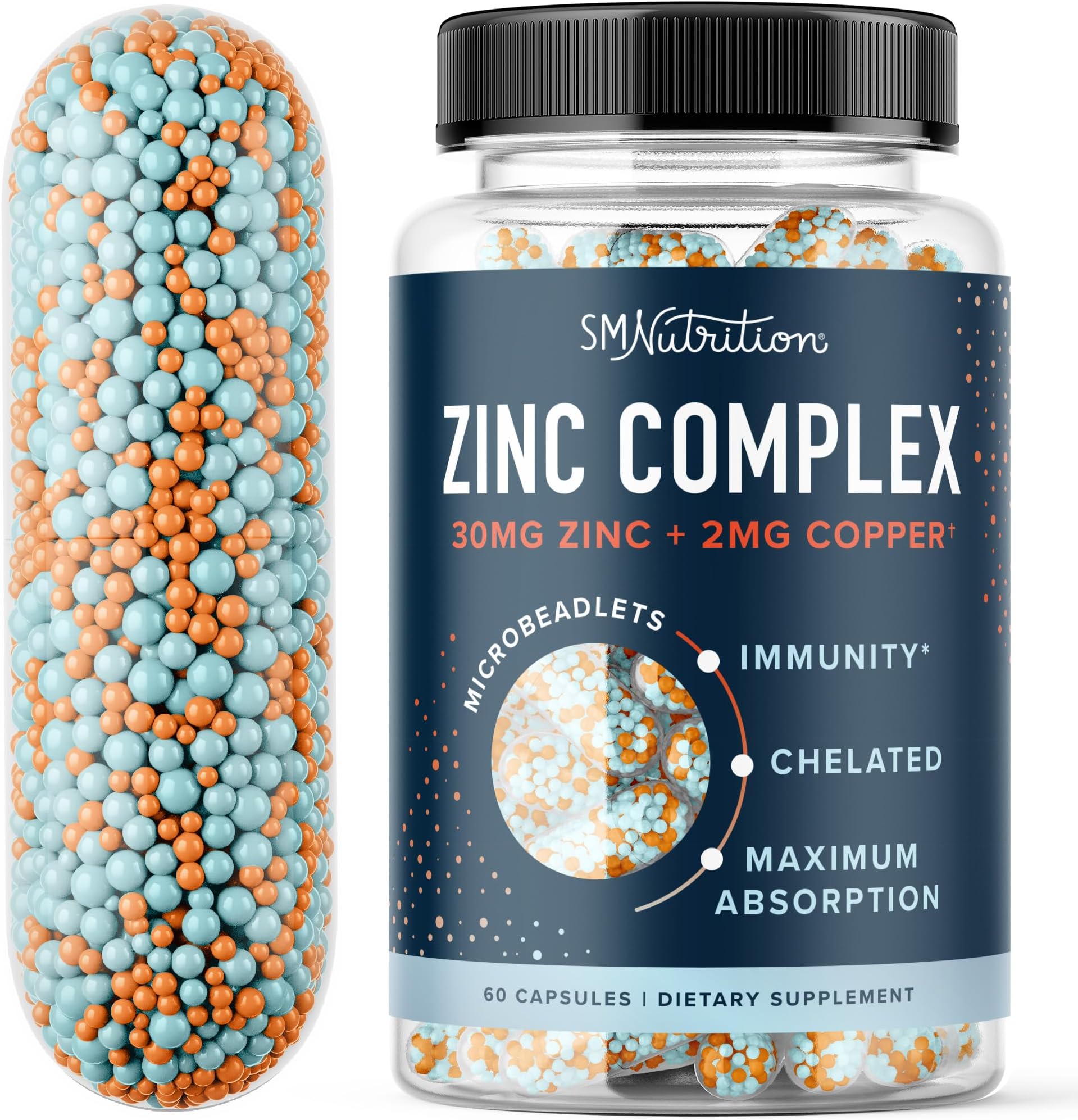 Amazon.com: 365 by Whole Foods Market, Chelated Zinc plus Copper, 120 ...