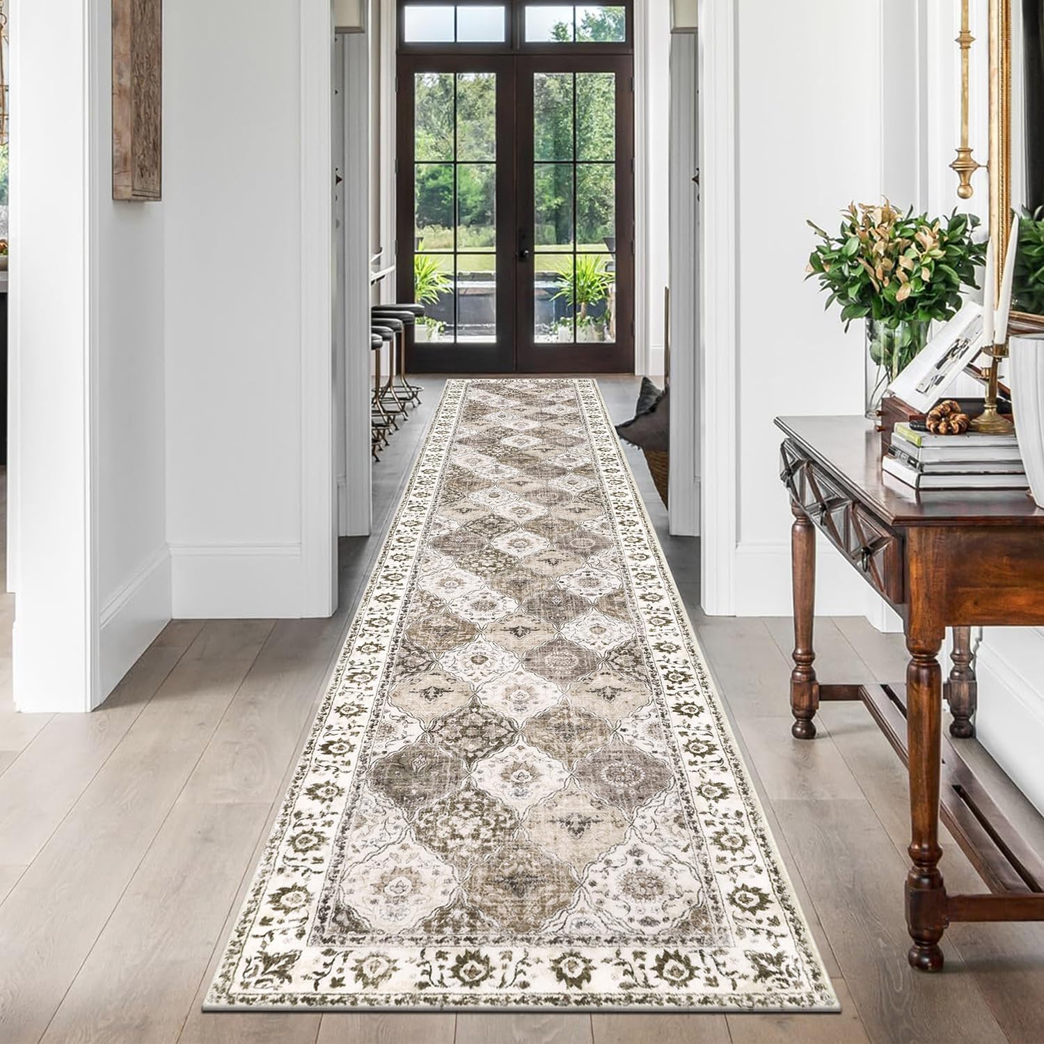 SHACOS Extra Long Runner Rugs for Hallway 60 x 305 cm Non Slip Hallway ...