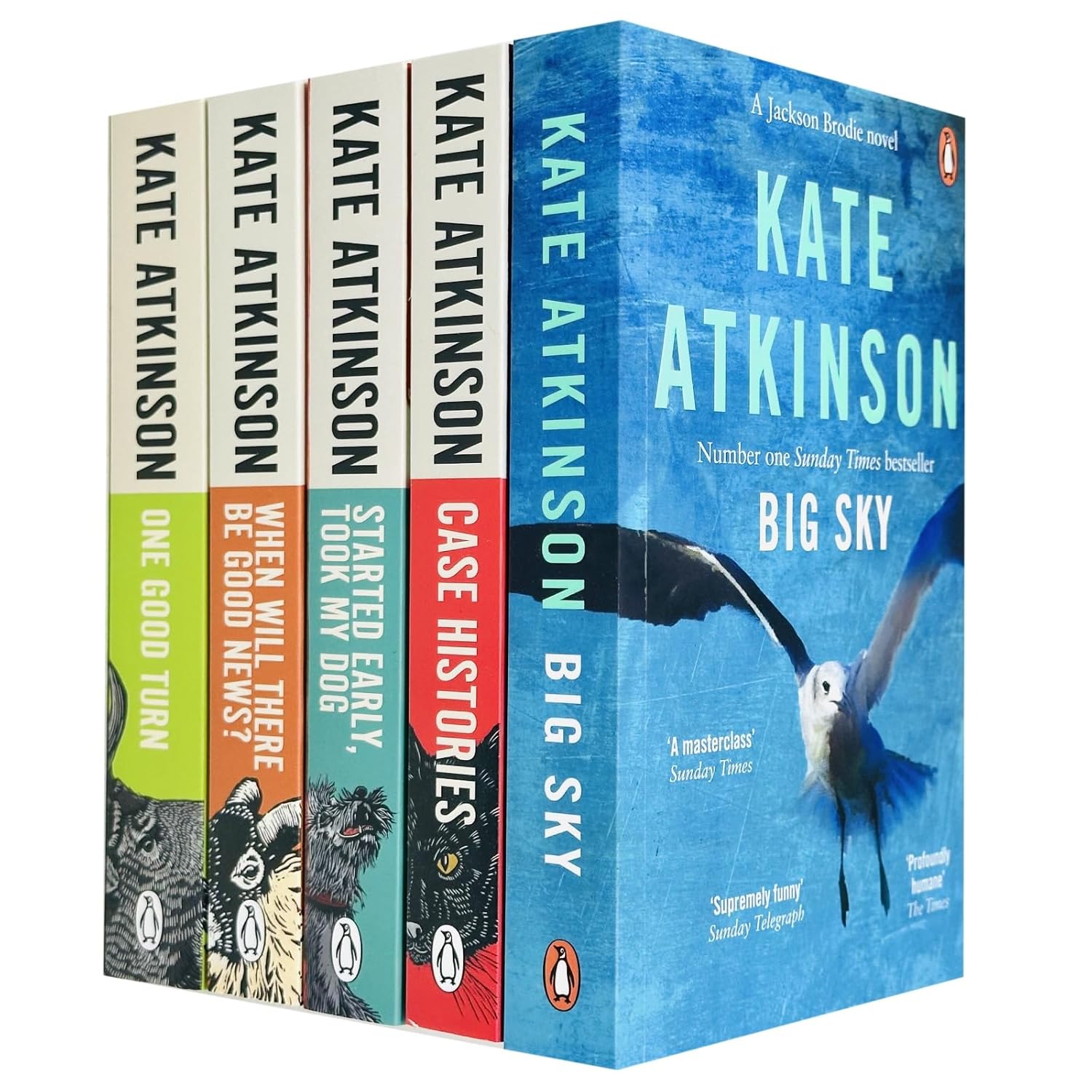 Kate Atkinson Collection Jackson Brodie Series 4 Books Set (Case ...