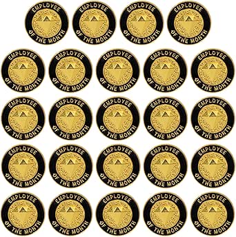 24 Employee Appreciation Pins, Lapel Pins With Design, Employee Of The ...
