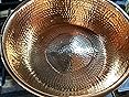 Amazon.com: Hammered Copper Jam Pan – Large Deep Maslin Pot with 2 ...