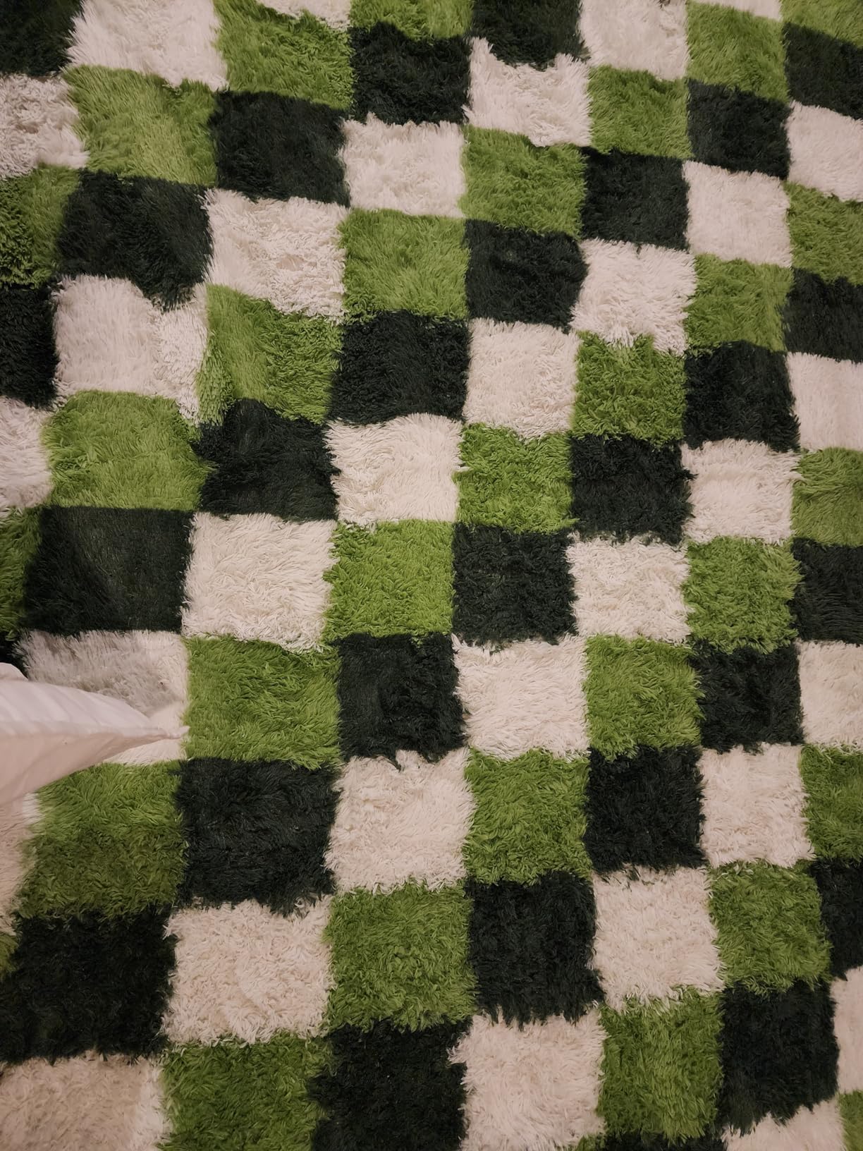 Amazon.com: Larhom Modern Checkerboard Rug for Living Room Bedroom, 4x6 ...