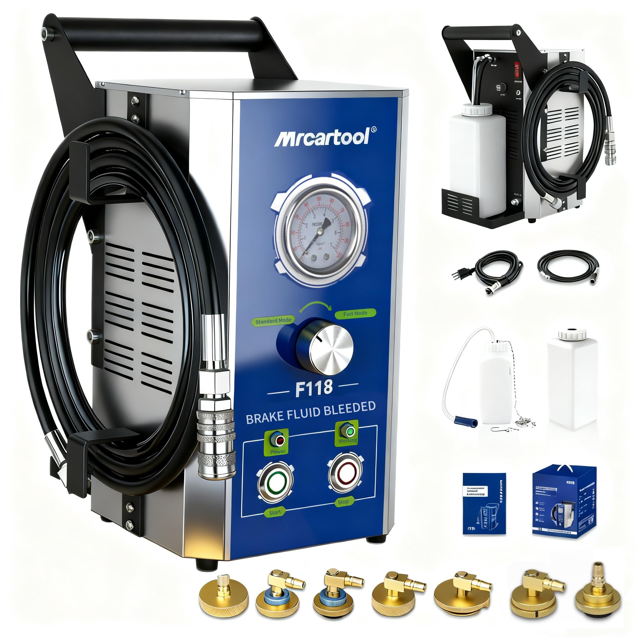 Snapklik.com : MOTOCOCHE Brake Bleeder Kit One Person, Automatic Brake ...