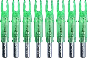 Amazon.com : Bntyok 8PCS Led Lighted Nocks for Arrows with .165 .204 .233 .244 .246 Inside ...