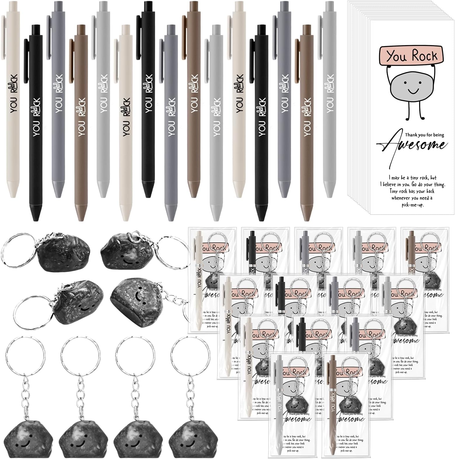 Amazon.com : Sayglossy 50 Sets Employee Appreciation Gifts Bulk ...