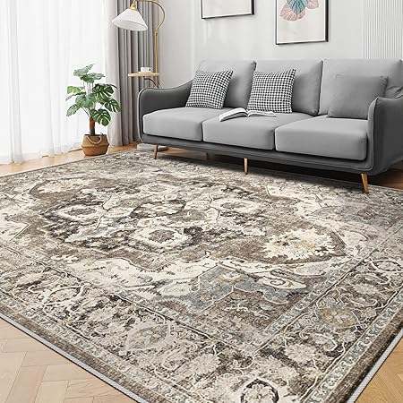 Amazon.com: YOUFORTONG Washable 9x12 Area Rug: Boho Rugs for Living ...