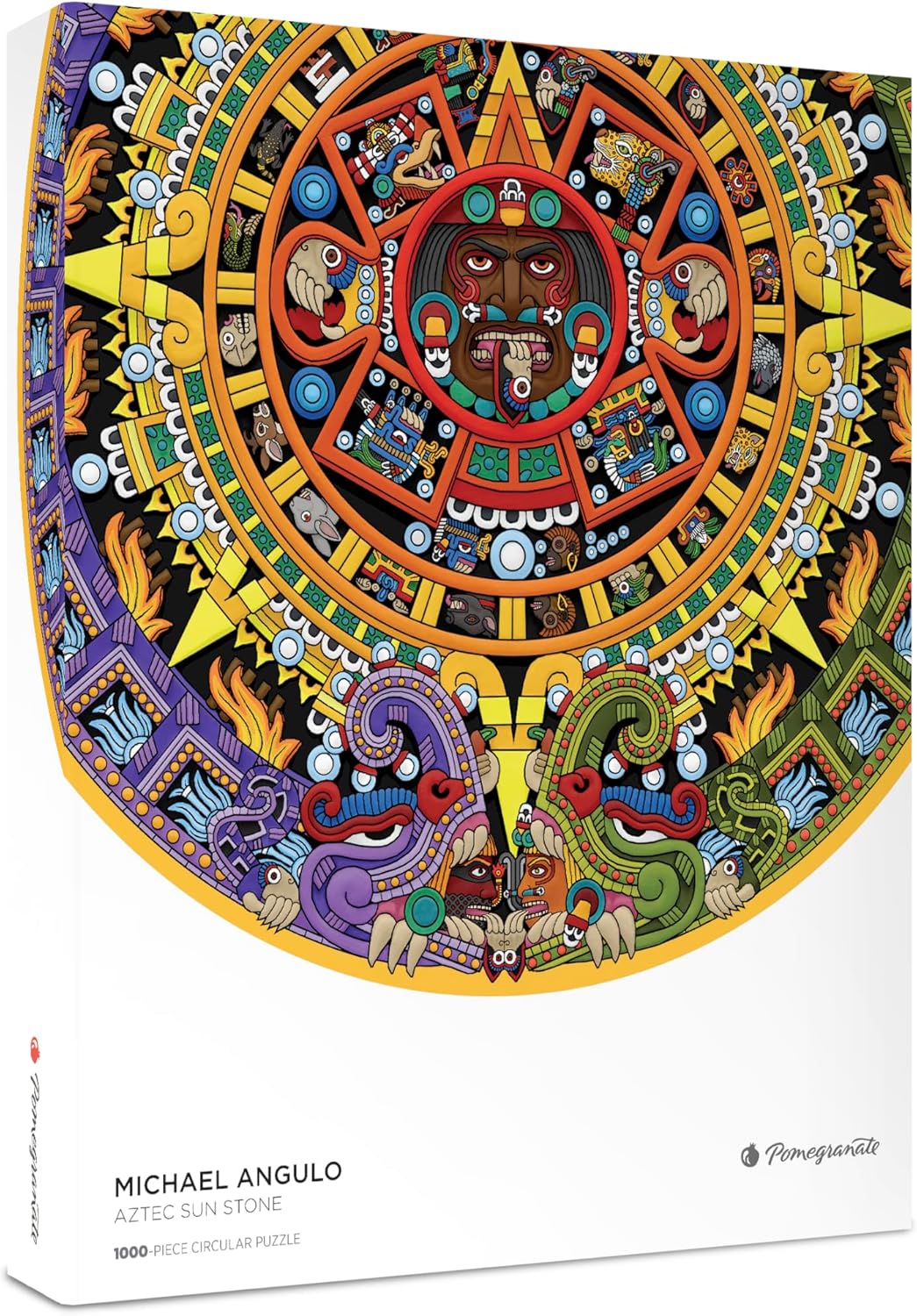 Amazon.com: Pomegranate Circular 1000-Piece Jigsaw Puzzle for Adults ...