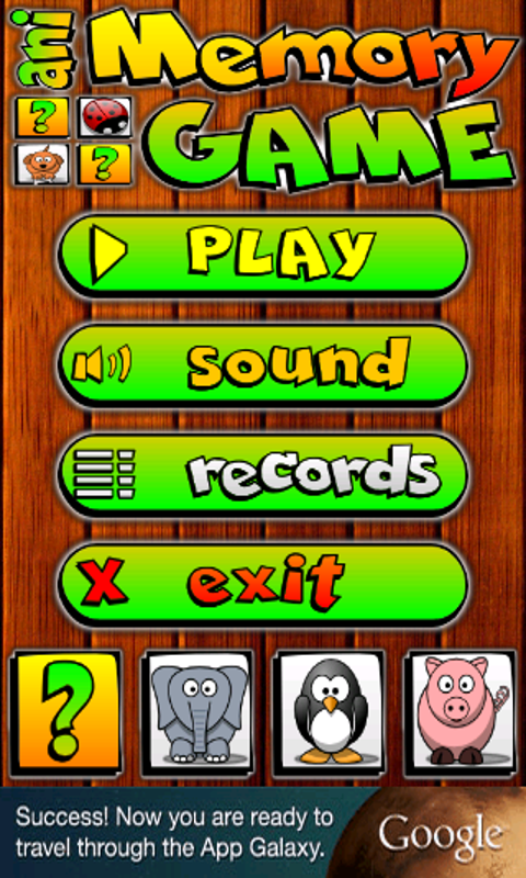aniMemory Animated Memory Game - App on Amazon Appstore