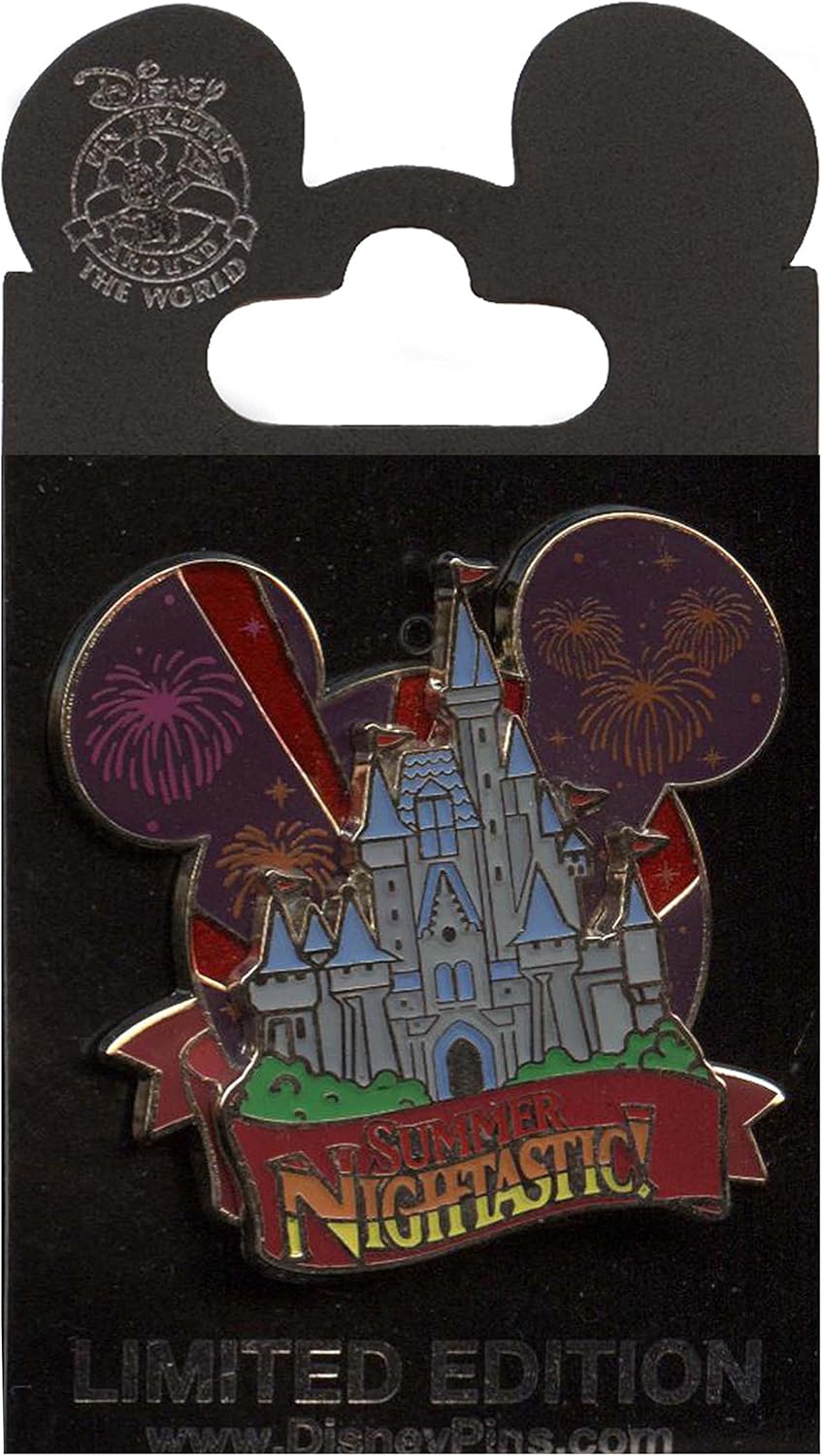 Disney Pin - Summer Nightastic 2010 - Cinderella Castle at Amazon's ...