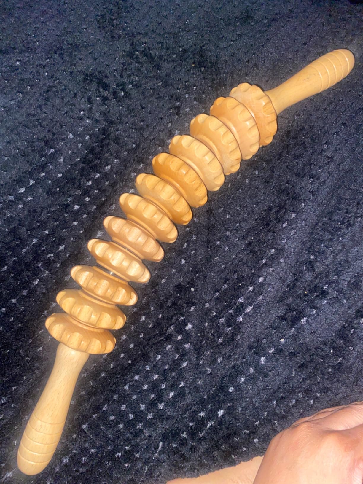 Amazon.com: DAOZWUBGIH Curved Wood Therapy Massage Roller Tools ...