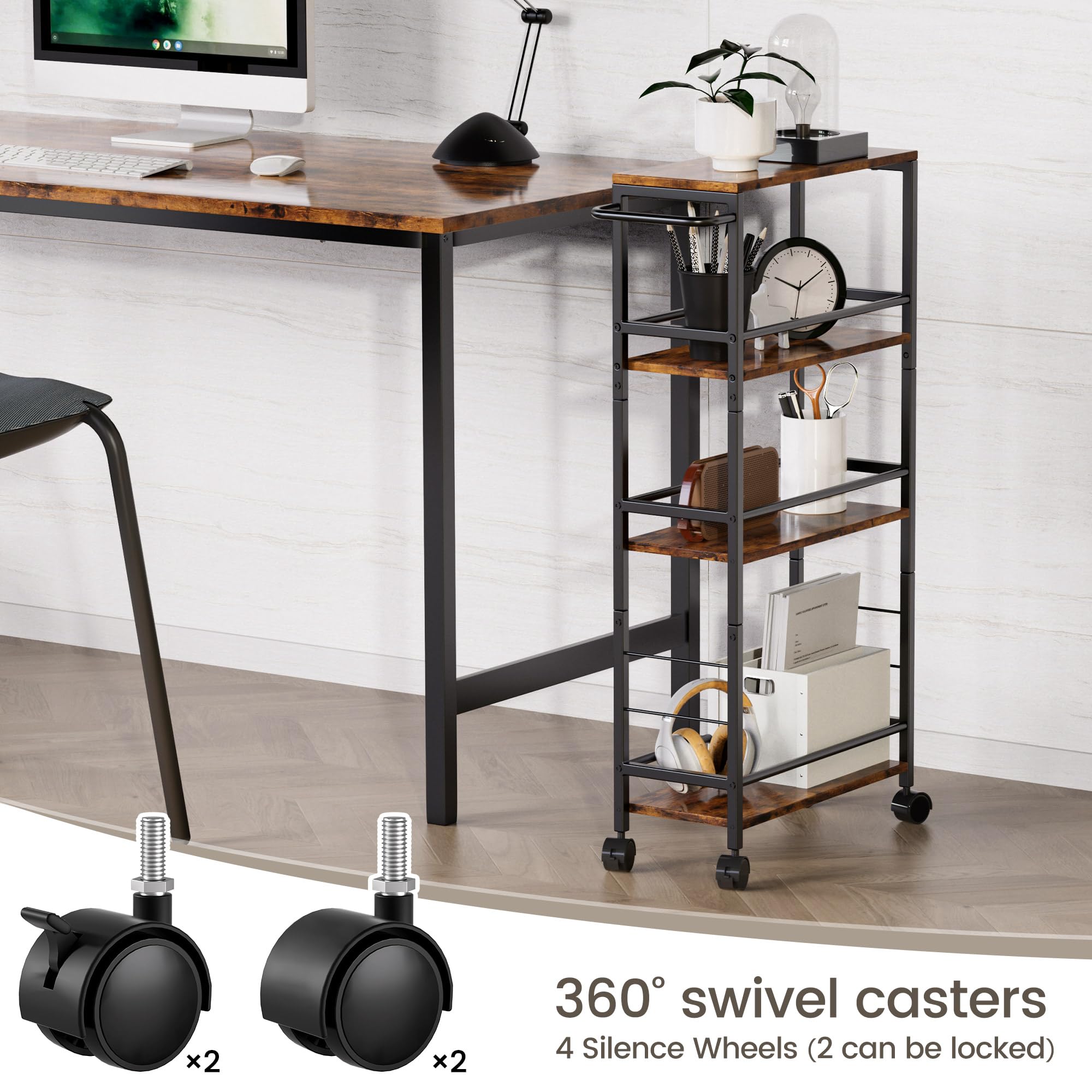 Snapklik.com : Narrow Storage Cart