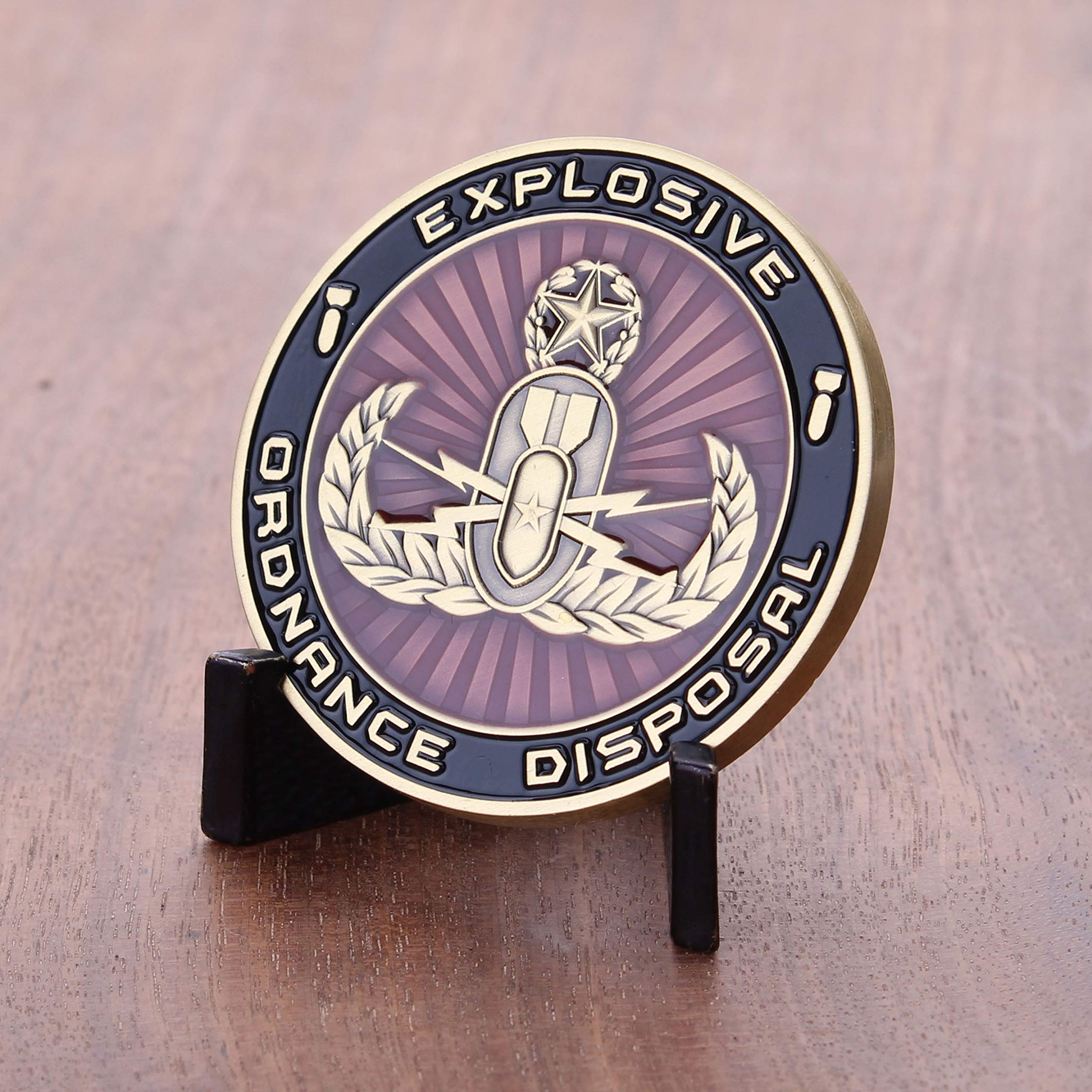 Buy EOD Challenge Coin - Explosive Ordnance Disposal Coin - Designed by ...