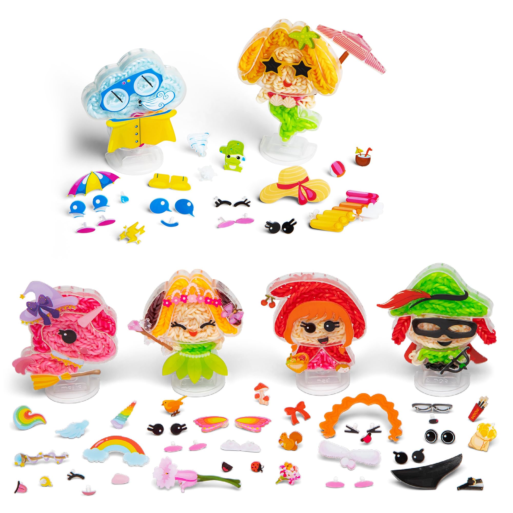 Snapklik.com : Rainbow Loom: Loomies Fairy Tale 2 PK Bundle: 4 ...