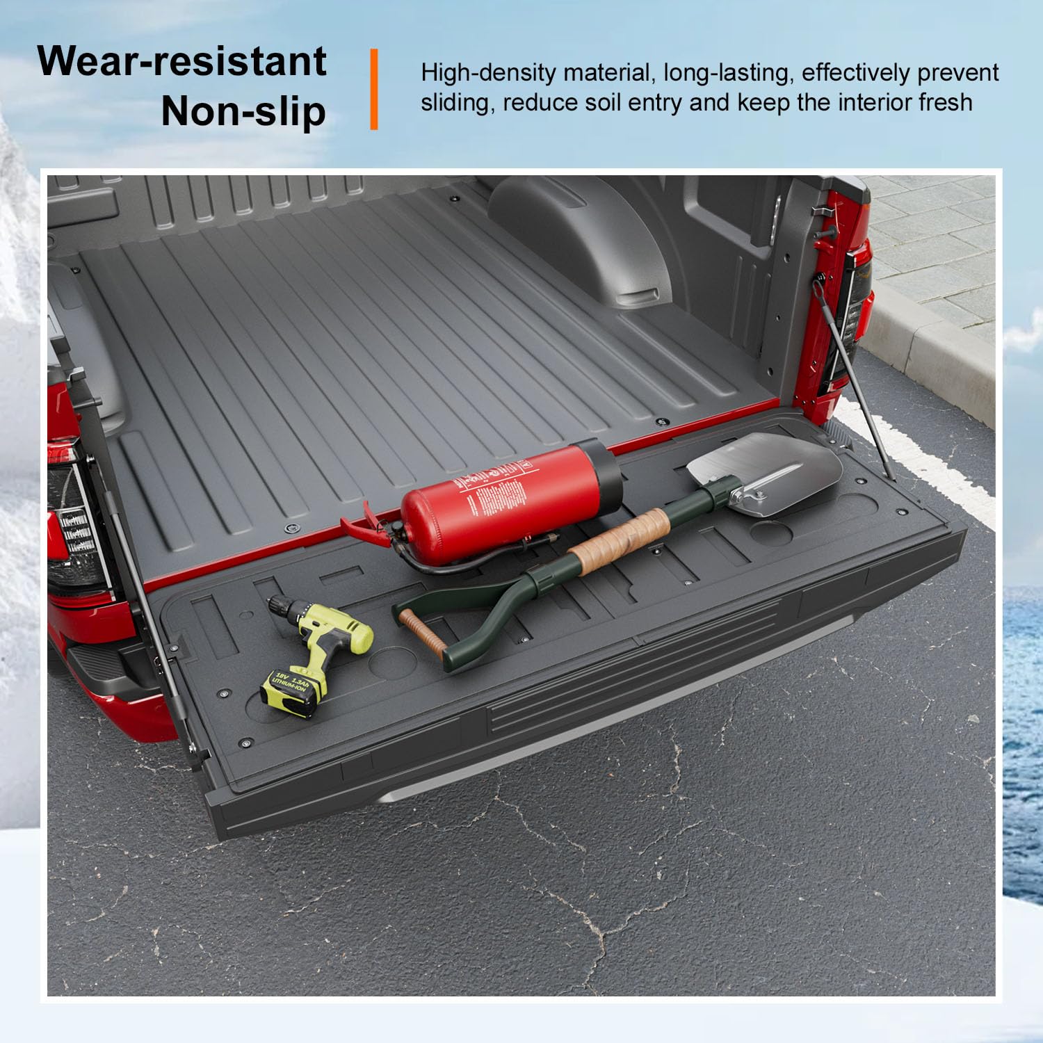 Snapklik.com : Powoq Tailgate Mat Compatible