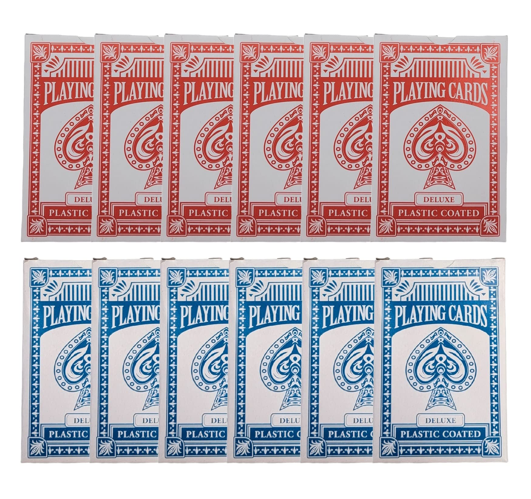 Amazon.com: Zugar Land Economy Playing Cards 24 Decks (12 Red and 12 ...