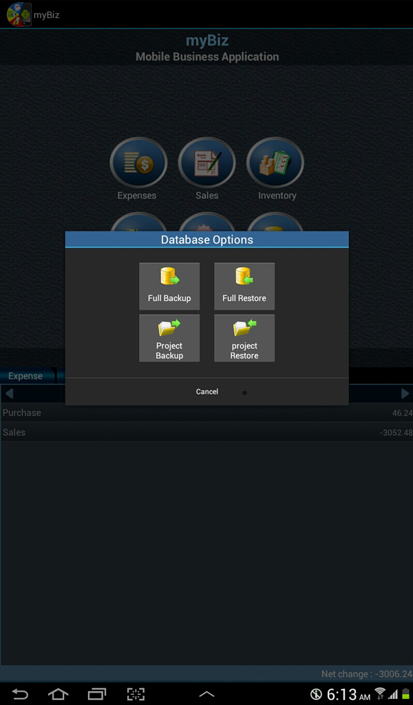 myBiz TE Mobile Business Manager - App on Amazon Appstore