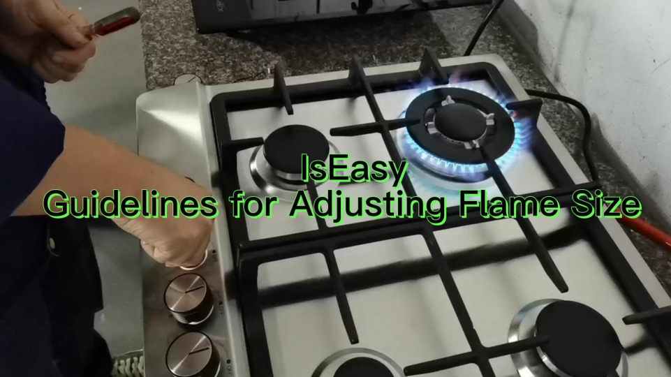 Watch Guidelines for Adjusting Flame Size on Amazon Live