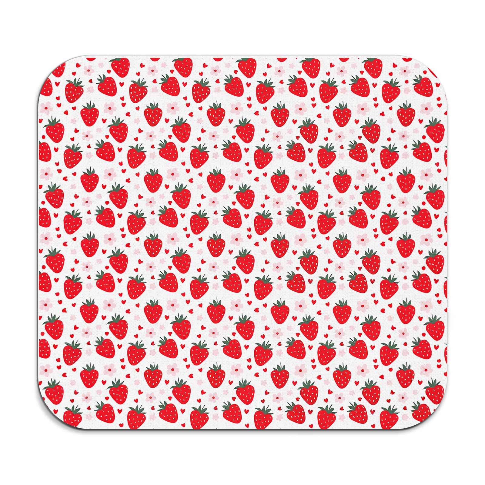 Amazon.com: Veqzc Strawberry Dish Drying Mat - Summer Strawberry ...