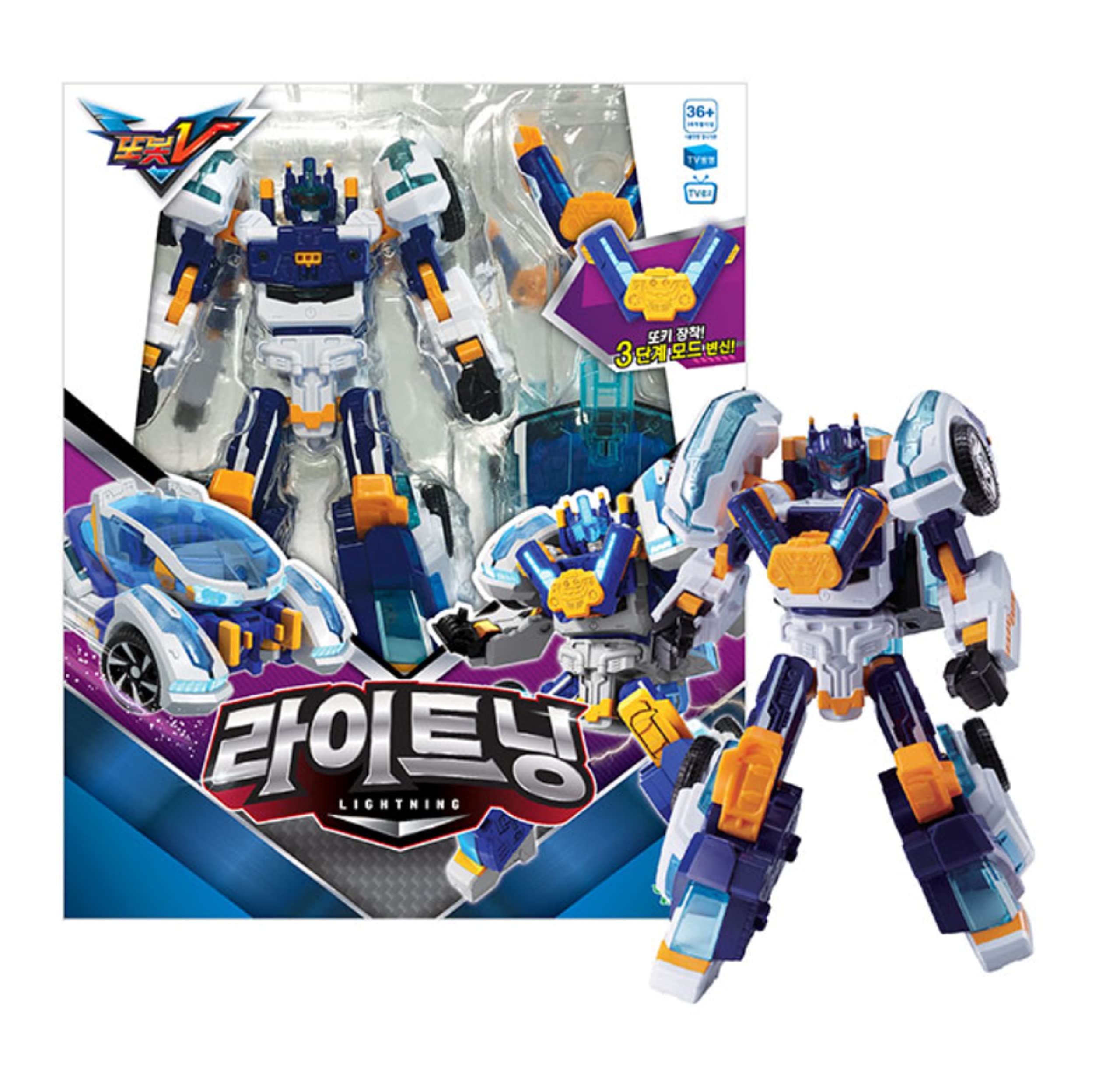 Buy TOBOT V Lightning / Trasformer Robot from car Toy / A Three-Stage ...