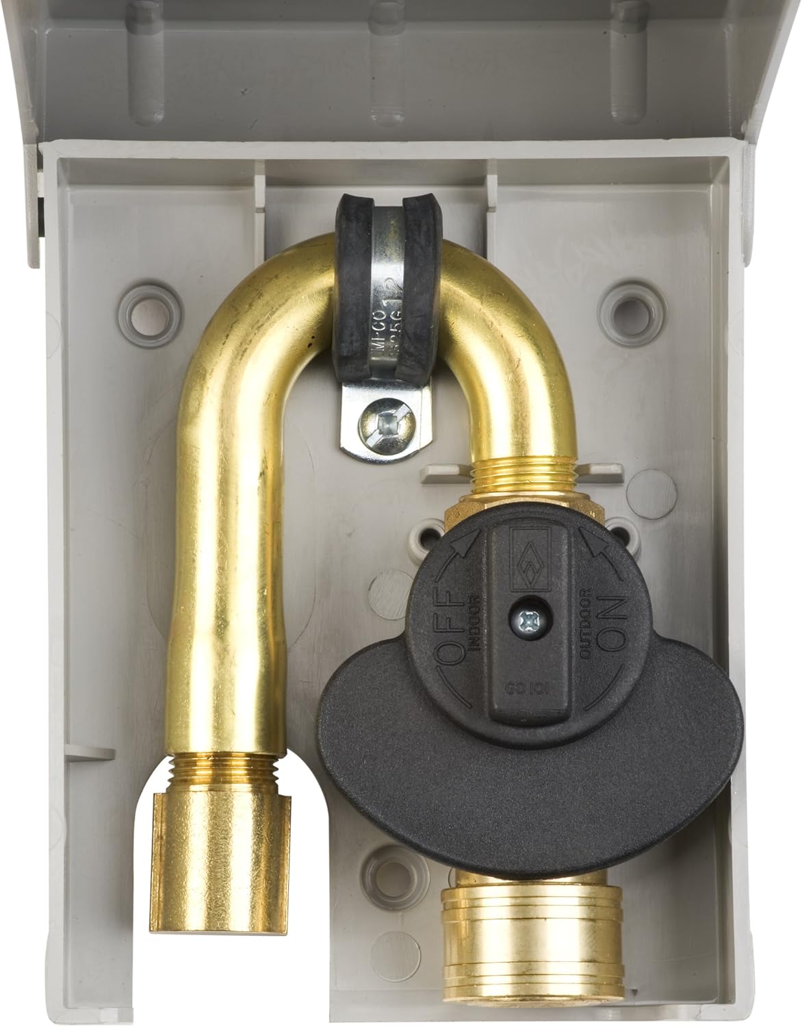 Amazon.com : Gas Plug G0101-5W-50 Gas Outlet Box with 1/2-Inch Inlet, 3 ...