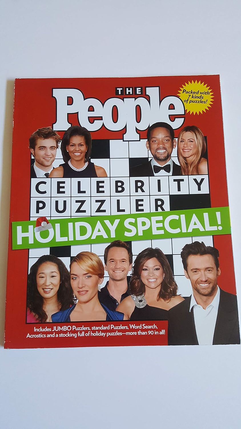 People Celebrity Puzzler Holiday Special: Editors of People Magazine ...