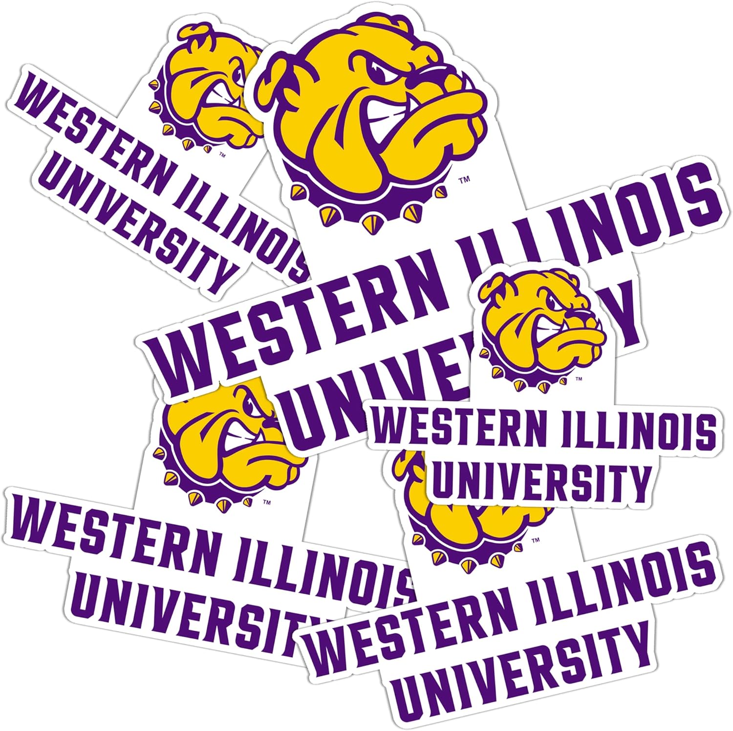 Amazon.co.jp: Western Illinois University WIU Leathernecks NCAA ステッカー ...