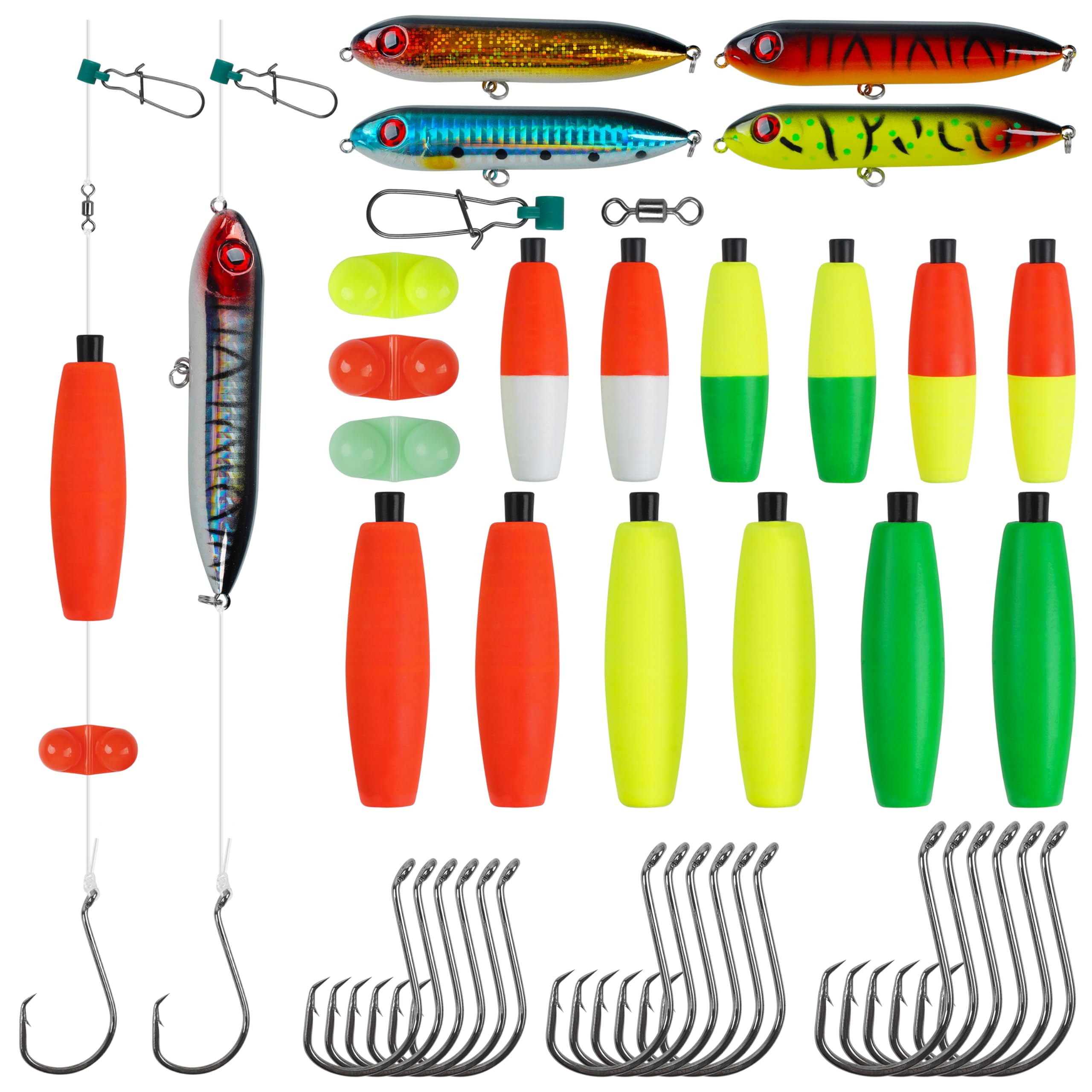 Catfishing Tackle 4oz Texas Style Santee Catfish Rig ( 6 Pack) Use