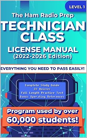 The Ham Radio Prep Technician Class License Manual (2022 - 2026) (Ham ...