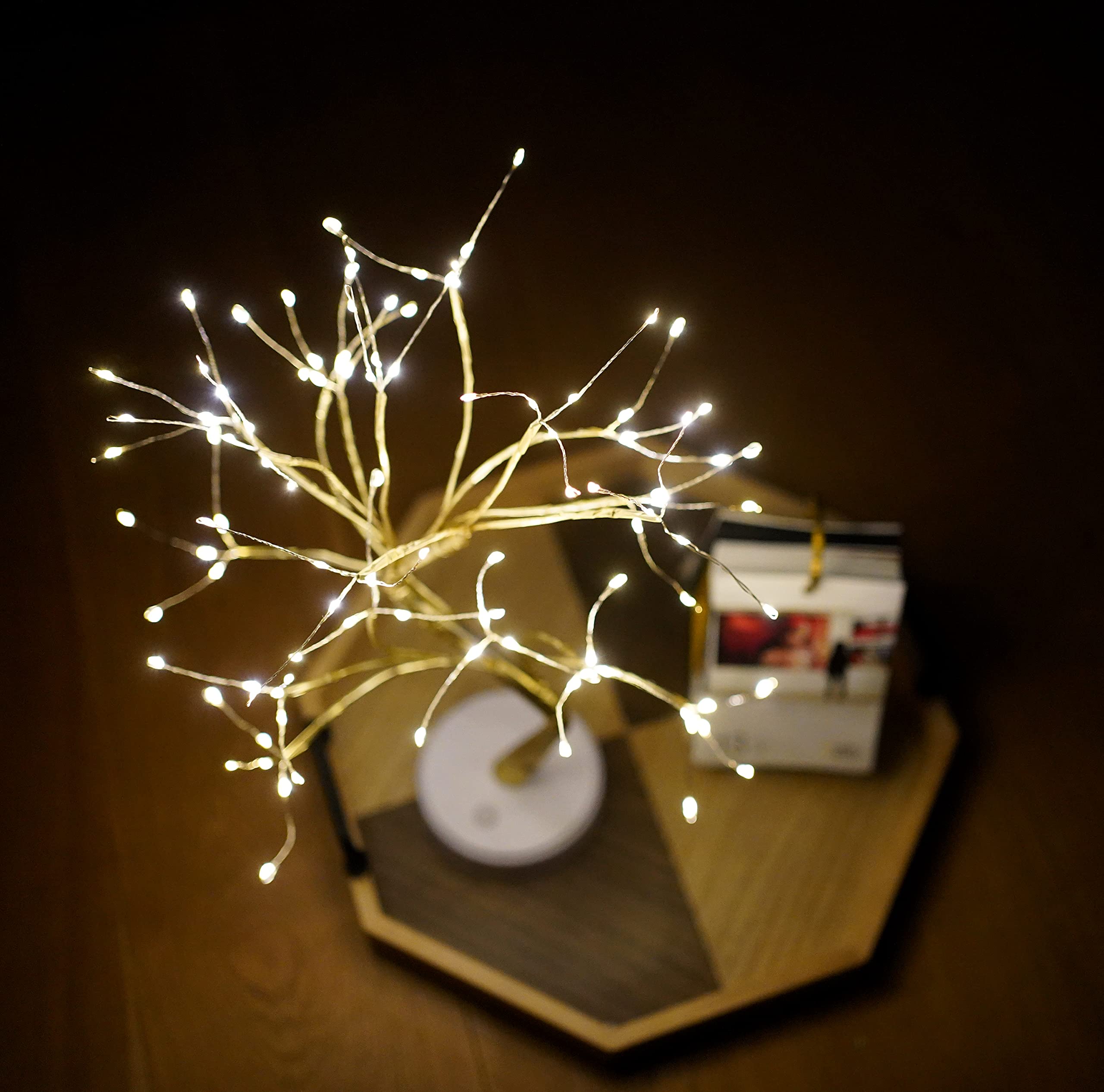 Snapklik.com : Alfanite Twinkling Tree Fairy Light Spirit Tree Lamp ...