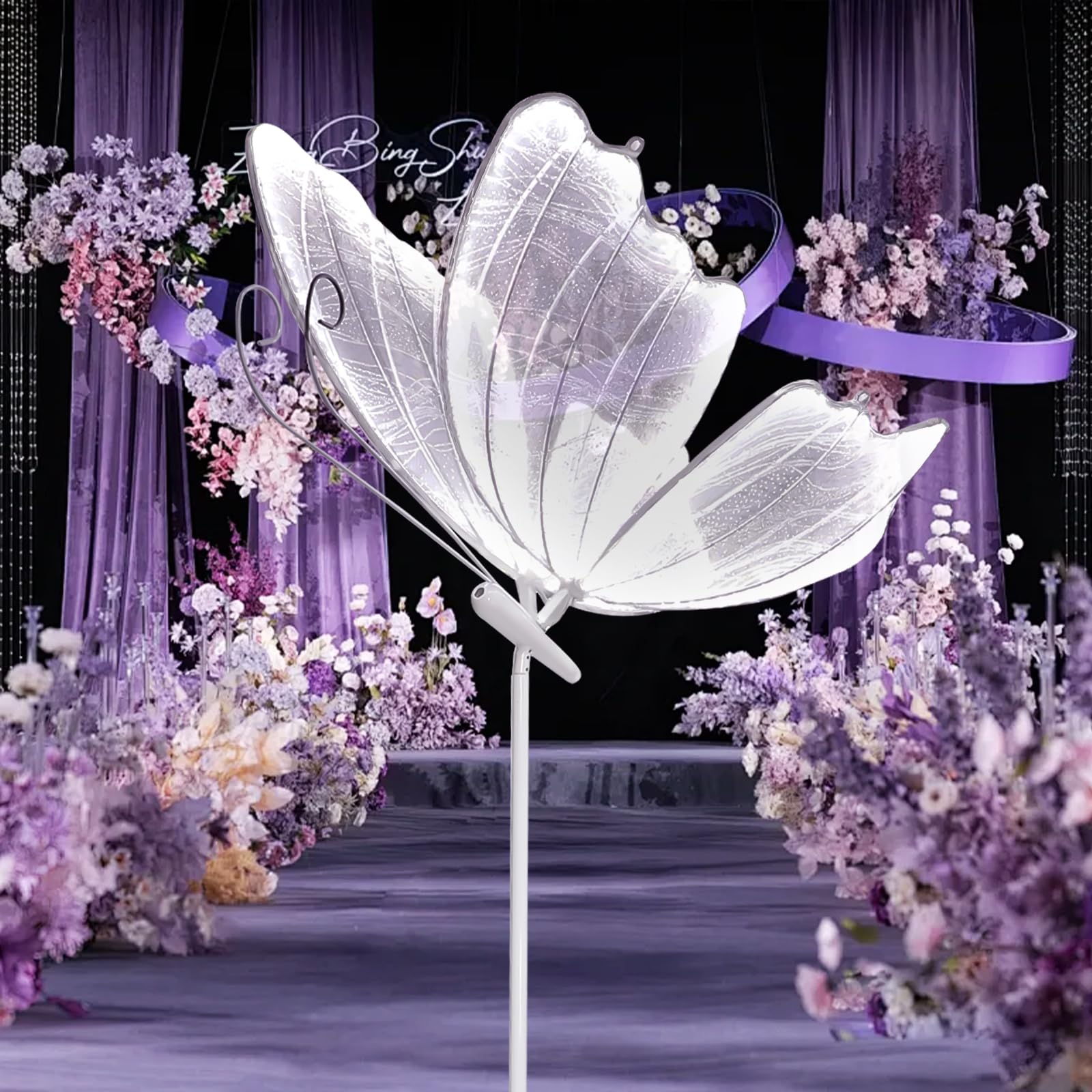 CAMINI Wedding Butterfly LED Floor lamp Creative, Butterfly Ceiling ...