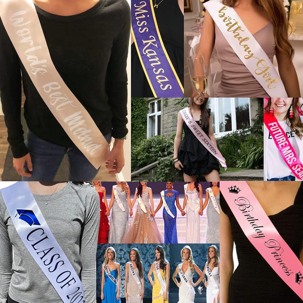 Custom Sash Personalized for Birthday Graduation Philippines | Ubuy