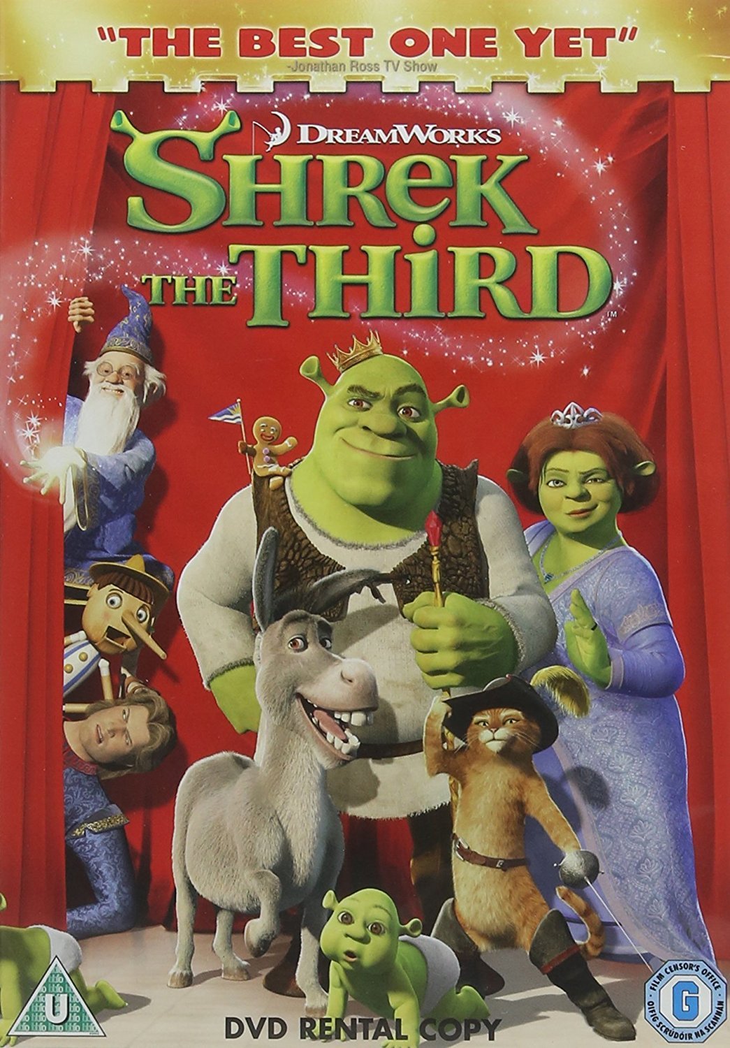 Shrek De Derde Dvd Hoes
