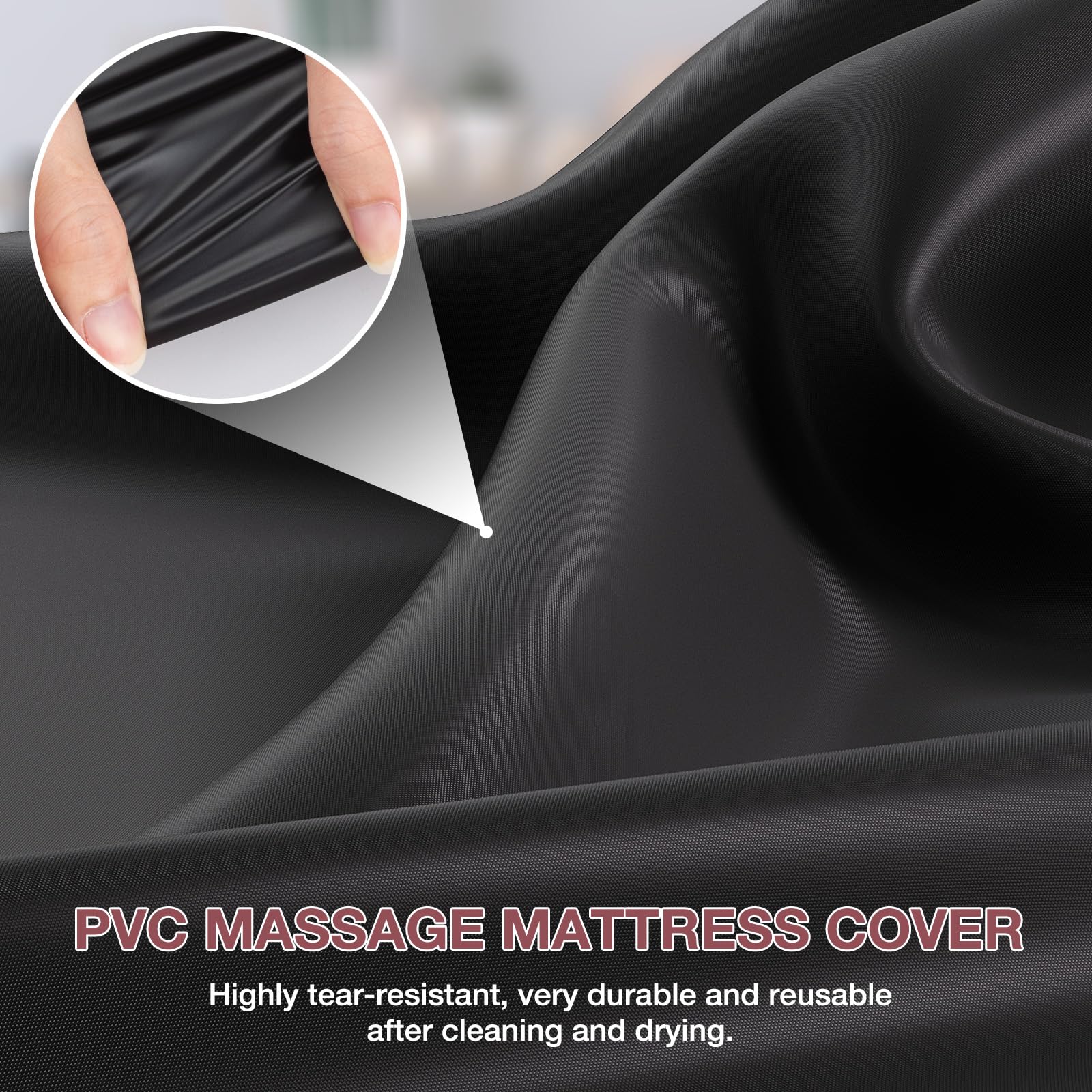 Snapklik.com : 87x51in Massage Table Sheet, Reusable Wax Mat Pad ...