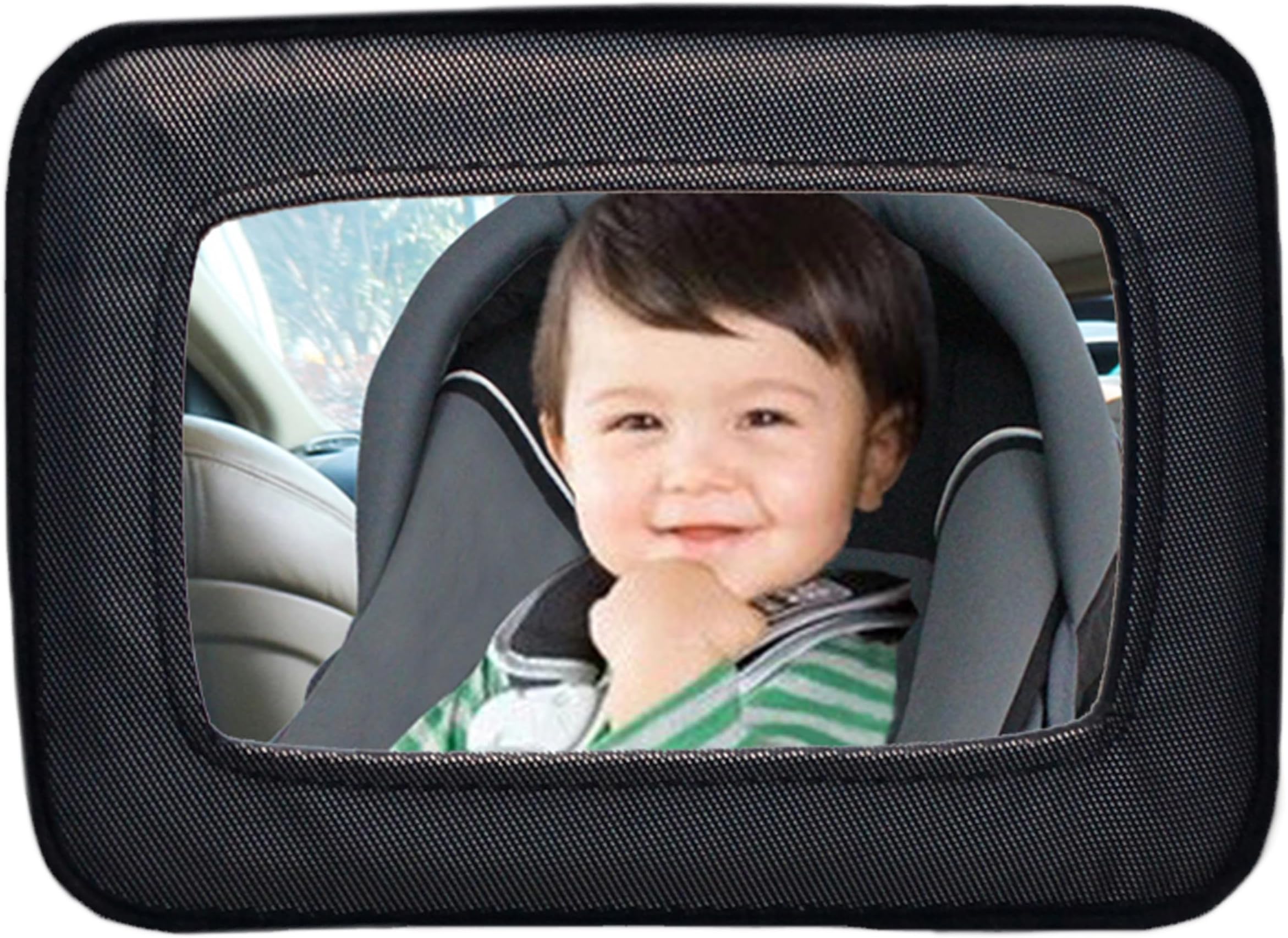 Amazon.com : Large Shatterproof Baby Car Mirror - Safety Baby Car Seat ...