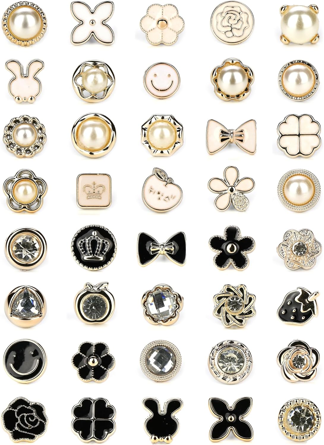 Amazon.com: 40 Style Cute Enamel Lapel Pin Set,Mini Brooch Pin Badges ...