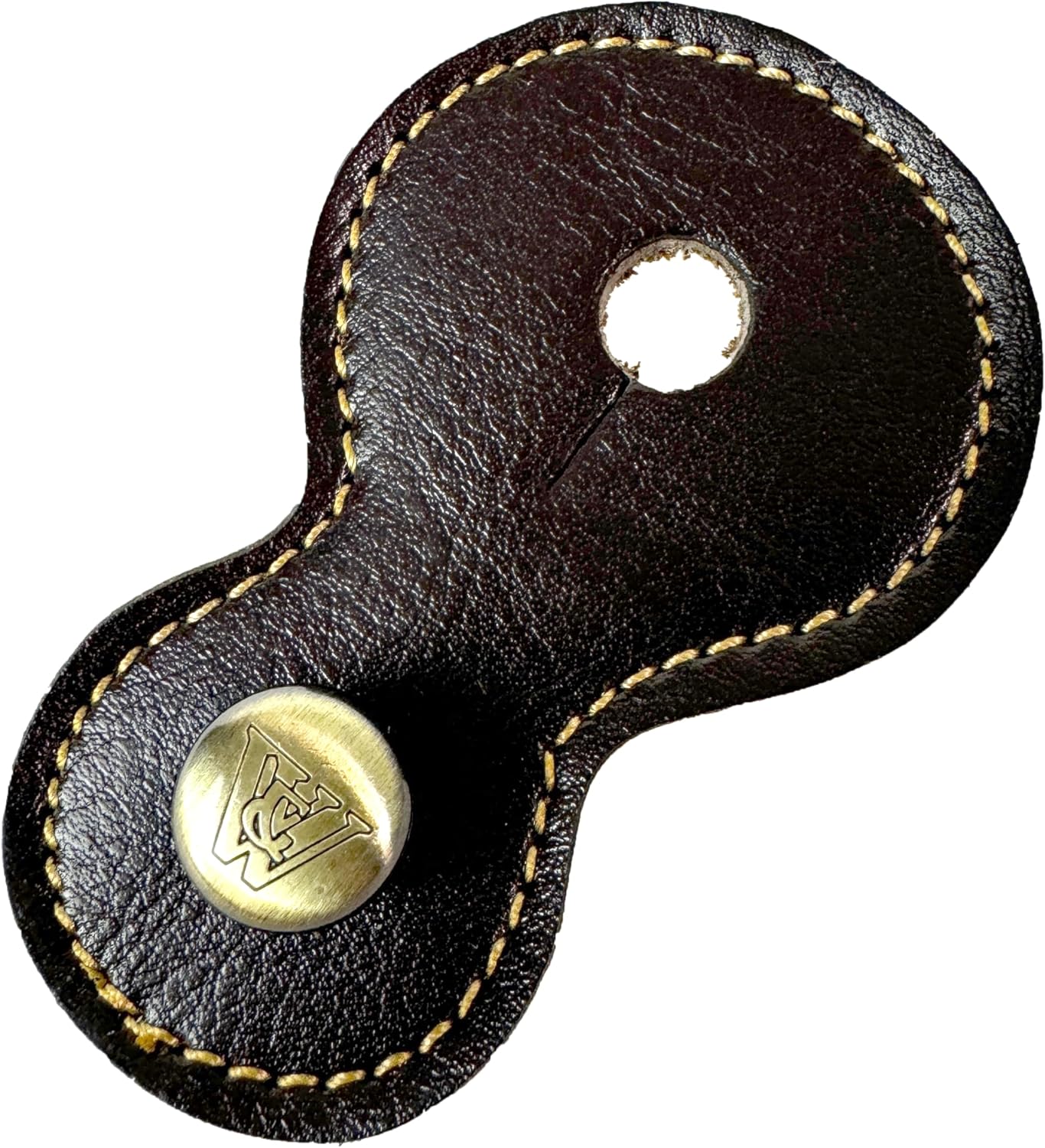 Amazon.com: Walker And Williams New Premium Soft Dark Brown Grain ...