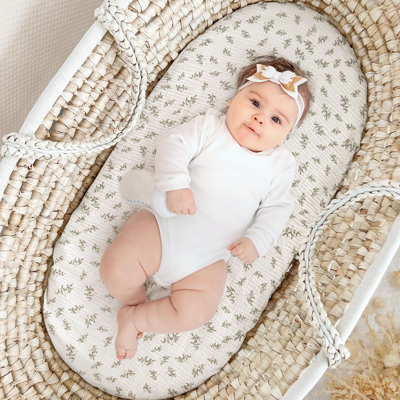 Drap De Berceau Pour Bébé Garçon Et Fille, Ajustement Universel
