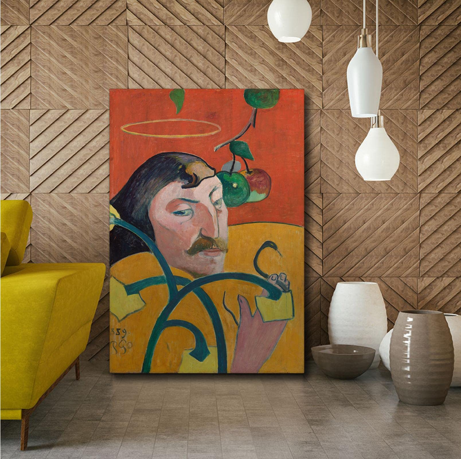 Gauguin Self Portrait With Halo