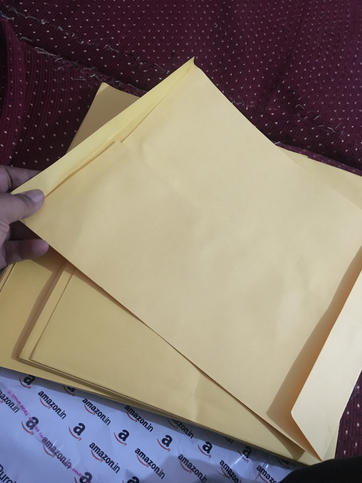 Mailer Cloth Line A4 Envelope For Courier - Ideal For Business & Home ...