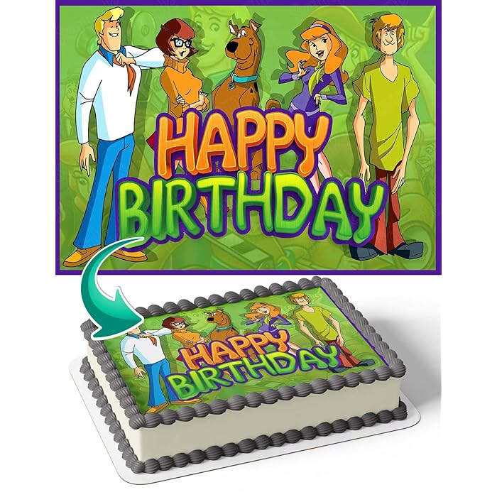 Buy CAKECERY ScoobyDoo Shaggy SC Edible Cake Image Topper Birthday Cake buy-cakecery-scoobydoo-shaggy-sc-edible-cake-image-topper-birthday-cake