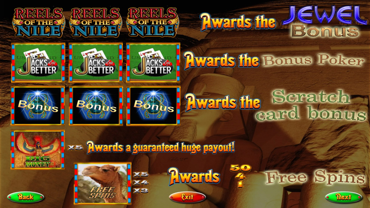 REELS OF THE NILE Slot Machine - App on Amazon Appstore