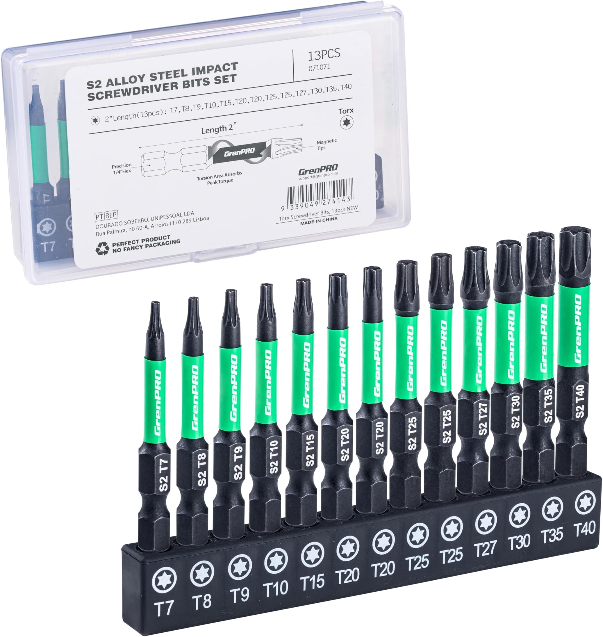 Amazon.com: BAIDETS Pro Screwdriver Bit Set - Screwdriver Torx 10 ...