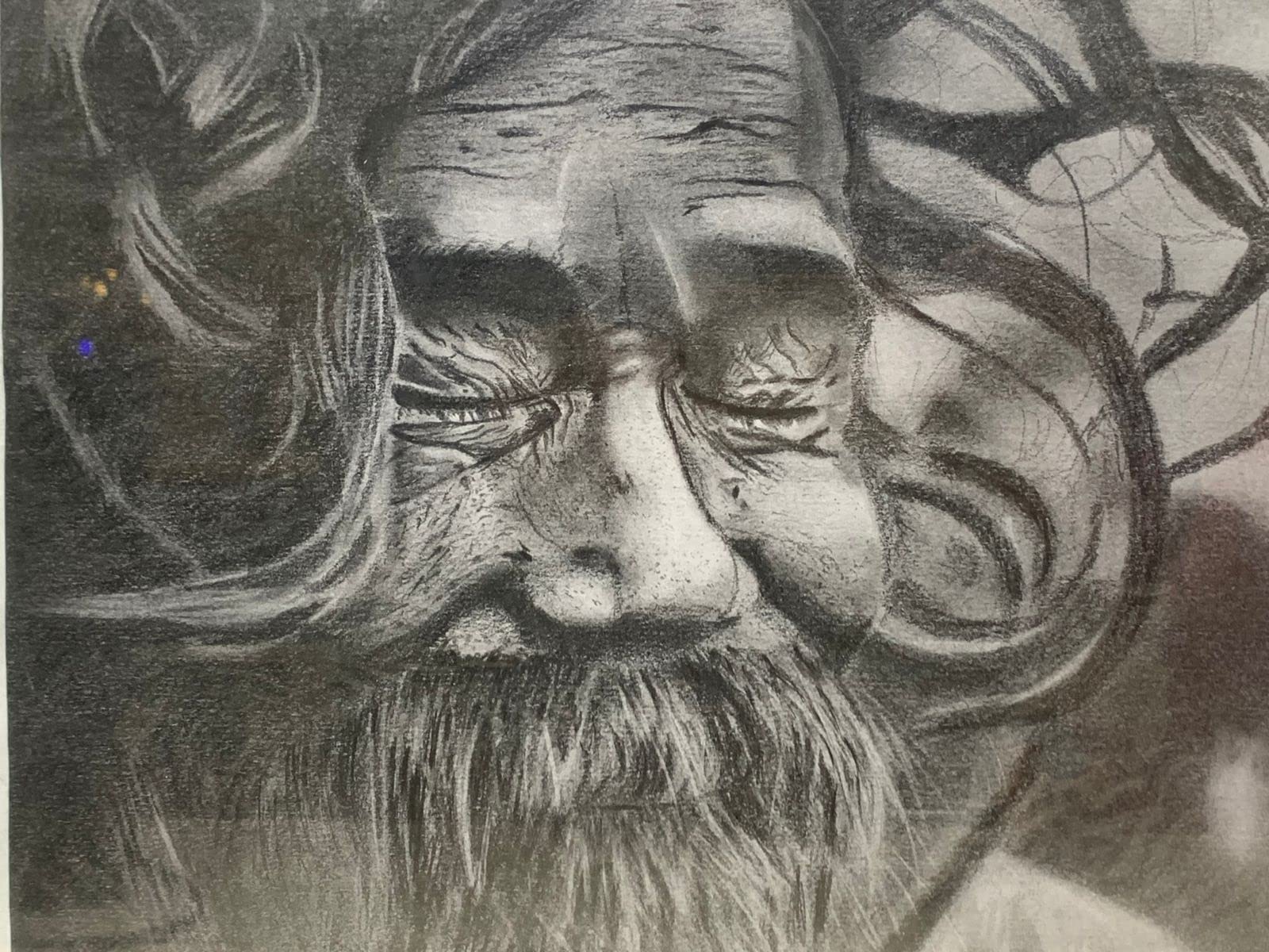 Old Man Drawing Pencil Old Man Pencil Realistic Drawing Projects