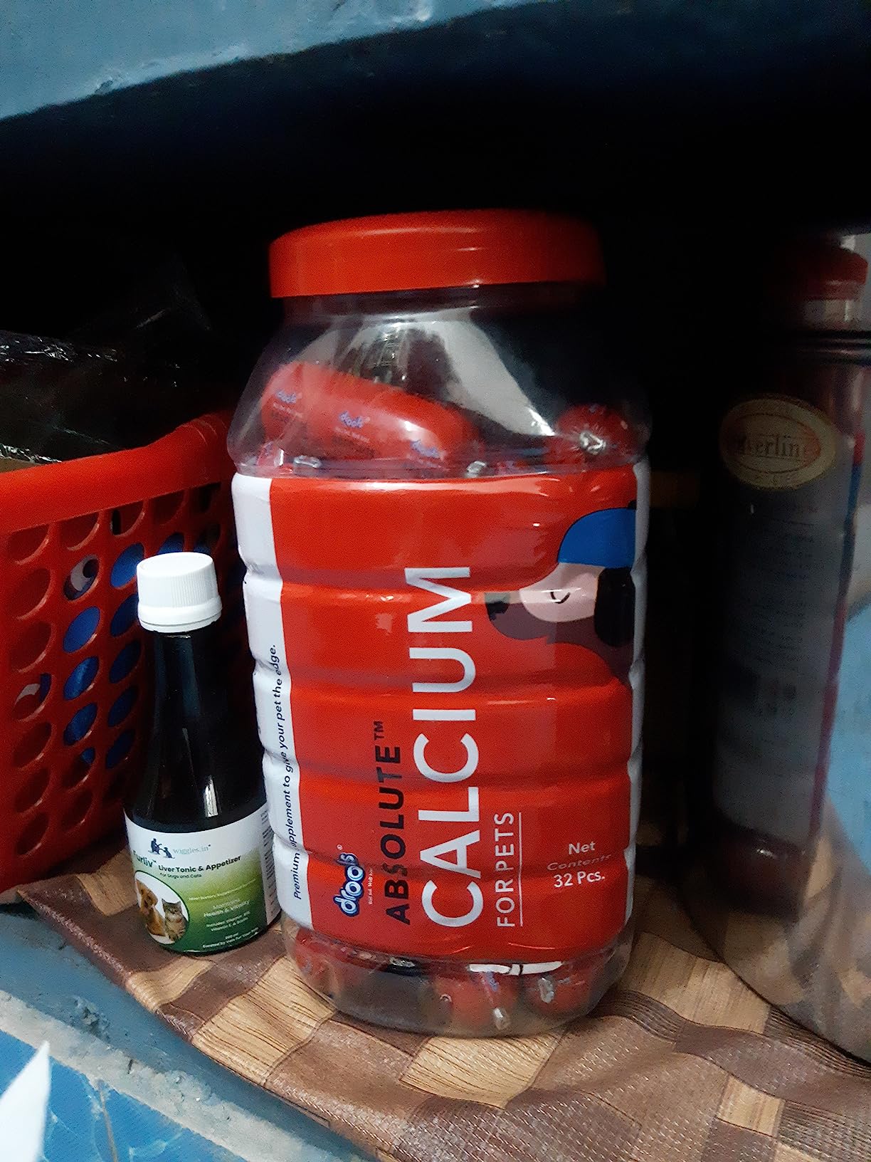 Buy Drools Absolute Calcium Sausage Dog Supplement - Jar, 32 Pcs ...